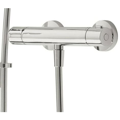 Bristan Claret Thermostatic Exposed Bar Mixer Shower Valve Fast Fix + Multi Head