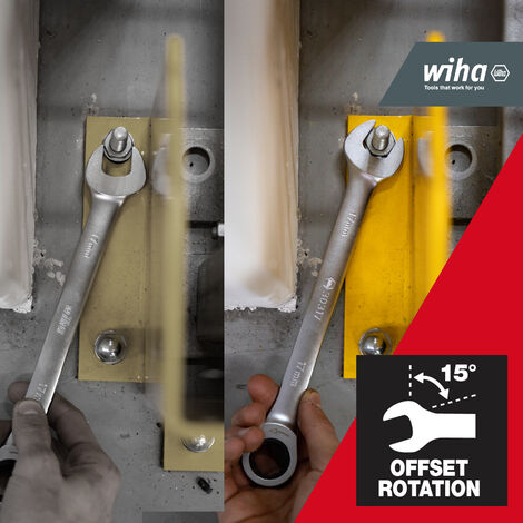 Offset open end spanner set store