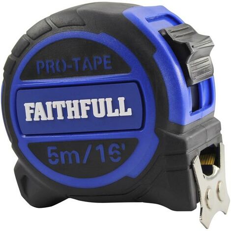 Faithfull Pro Tape Measure 5m/16ft (Width 32mm) FAITM532MI