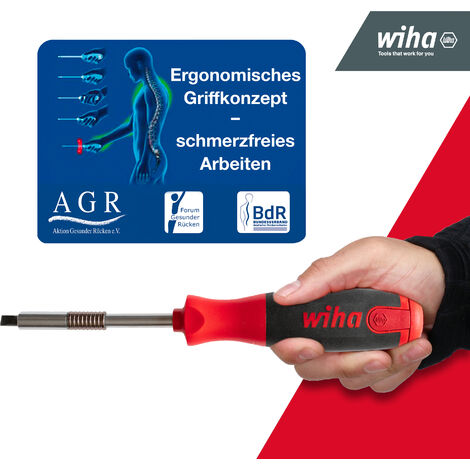 Wiha LiftUp 26one® screwdriver 13 pcs. with double bit set in the ...