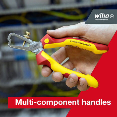 Wiha Stripping pliers Professional electric 160 mm, 6 1/2" (27437)