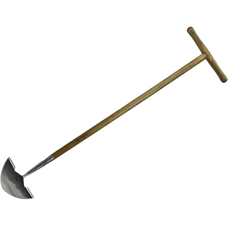 Faithfull RI12-VRSSEKWLTH Prestige Stainless Steel Edging Iron Ash Handle FAIPRESEISS
