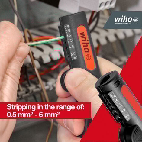 Wiha Stripping multi-tool for round cables 125 mm, 5" (44242)