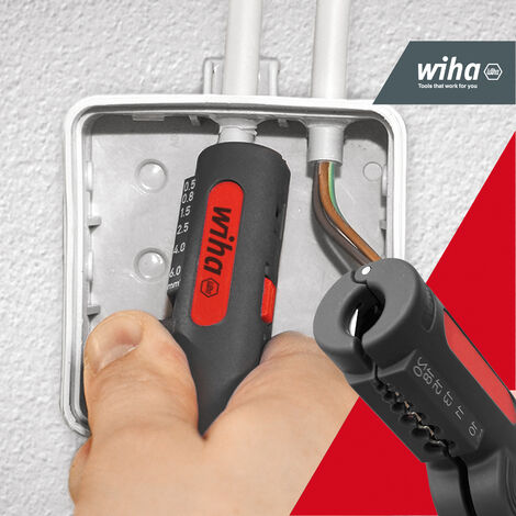 Wiha Stripping multi-tool for round cables 125 mm, 5" (44242)