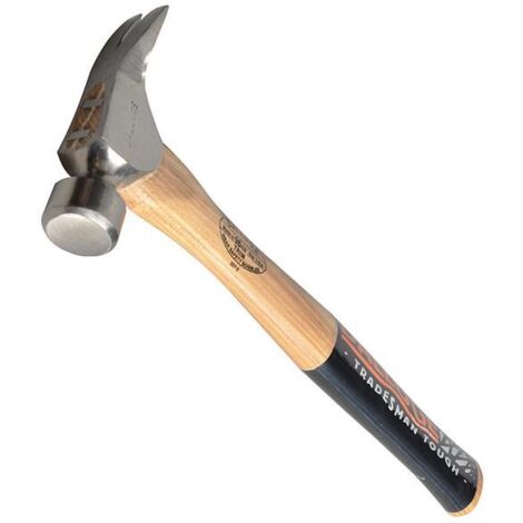 Trim Hammer Plain Face Straight Handle 450g (16oz)