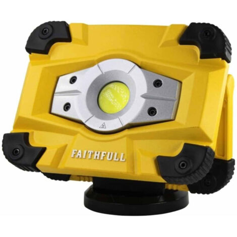 Faithfull JF8110-20W Rechargeable LED Work Light 20W Magnetic FPPSLFF20WR
