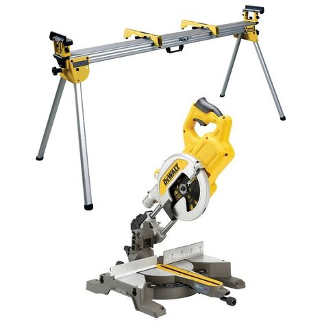 Dewalt DCS777N XR 54v Flexvolt Cordless 216mm Mitre Saw Bare & DE7023 ...