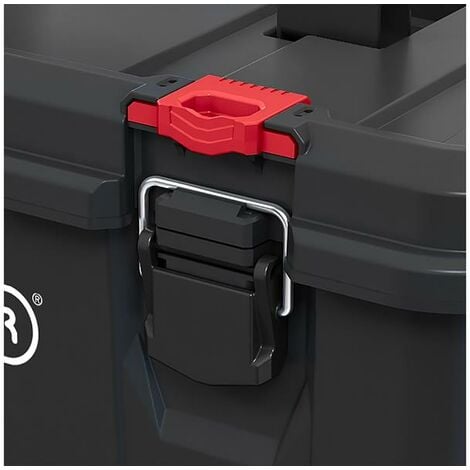 Keter Roc 251492 Stack N Roll Tool Box Case KETSNRTB