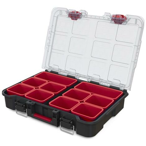 Keter Roc 251491 Stack N Roll Tool Box Case Organiser KETSNRORG