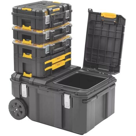 Dewalt DWST60809-1 5PC TSTAK Rolling Job Chest Toolchest Tool Box Stackable