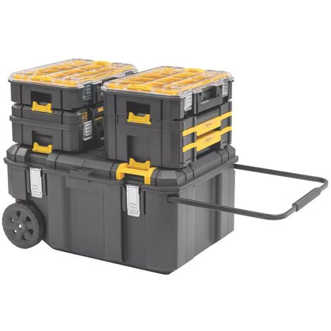 Dewalt DWST60809-1 5PC TSTAK Rolling Job Chest Toolchest Tool Box Stackable