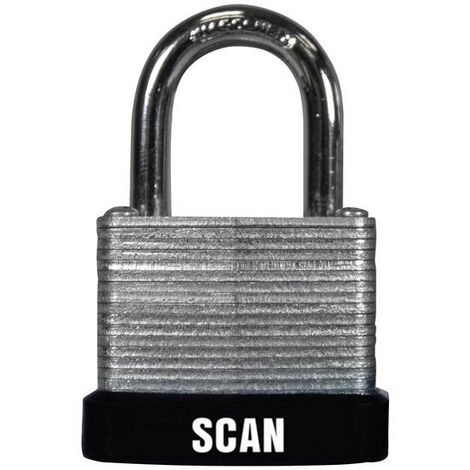 Scan QC0130 Laminated Steel Padlock 30mm SCAPLLAM30