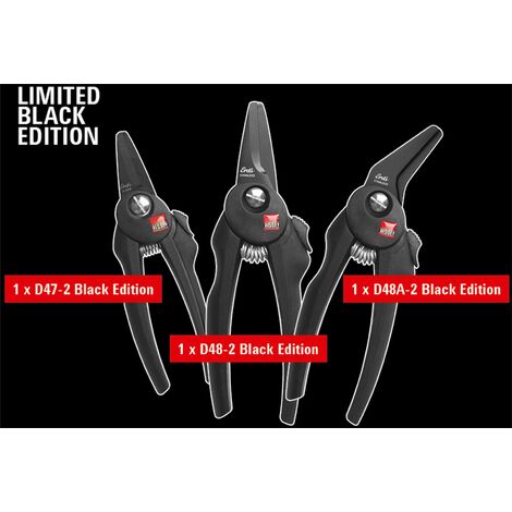Bessey Black Snips Multi-Purpose Cutters Angled Combi Mini Snips ...