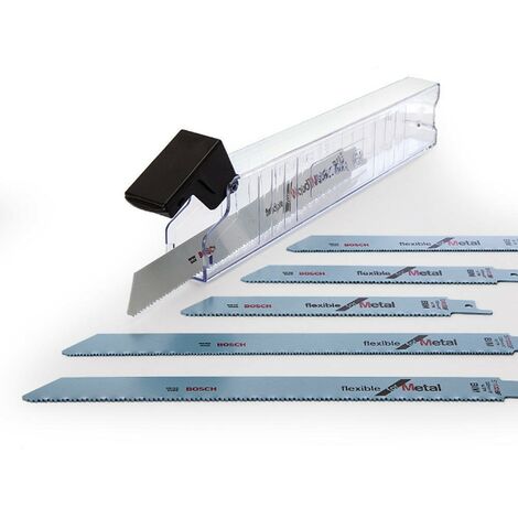 Bosch 2607010906 Reciprocating Saw Blade Set 6PC Fast Cut Wood Metal ...