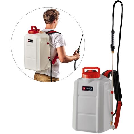Einhell 18v Power X-Change Cordless Pressure Weed Sprayer Backpack GE ...