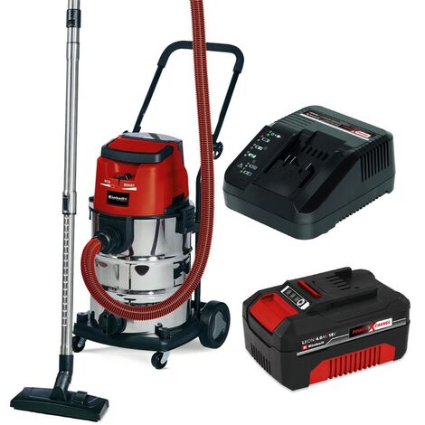 Einhell 18v Power X-Change Cordless Wet And Dry Vacuum Cleaner TE-VC ...