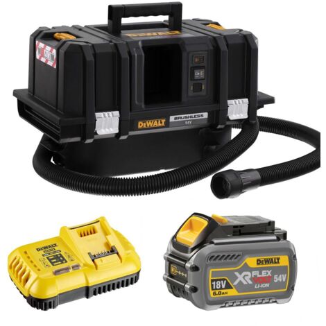 Dewalt DCV586MT1 Cordless XR FLexvolt M-Class Dust Extractor Wet and ...