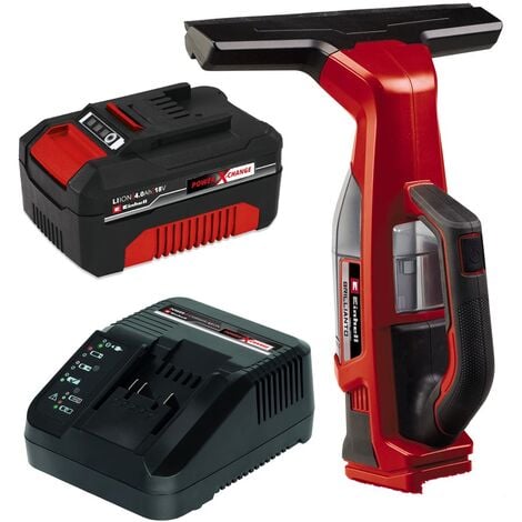 Einhell BRILLIANTO 18v Cordless Window Cleaner Vacuum Power X-Change ...