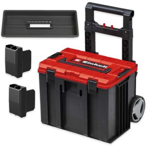 Einhell Large Rolling Mobile Tool Box Power Tool Storage Trolley ...