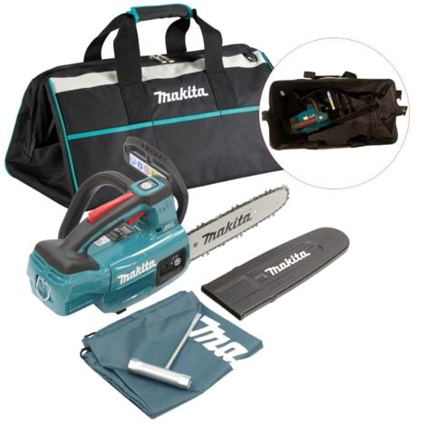 Makita DUC254Z 18v LXT Brushless 25cm Cordless Chainsaw Top Handle Bare + Bag