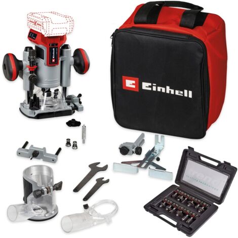 Einhell PXC 18v TP-RO 18v Cordless Brushless Router + Plunge Base ...