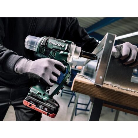 Metabo 619002840 NP 18 LTX BL 5.0 Brushless Rivet Gun + metaBOX 18V ...
