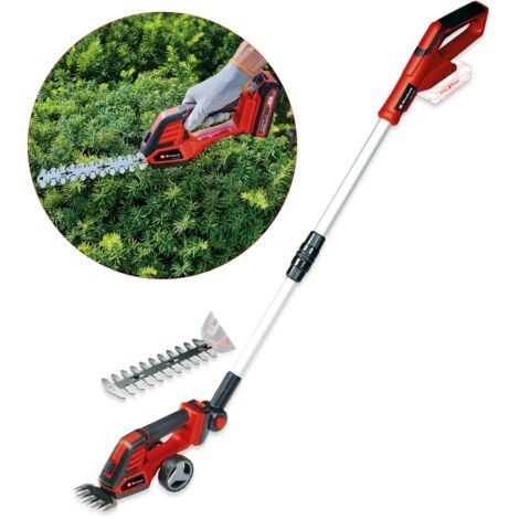 Einhell 18v Cordless Grass Shear Pruner Hedge Cutter GE-CG 18/100 Li T ...