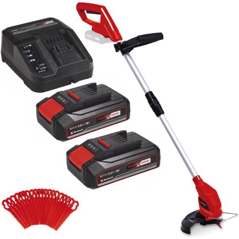 Einhell 18v Cordless Grass Trimmer Strimmer 24cm GC-CT 18/24 + 20 ...