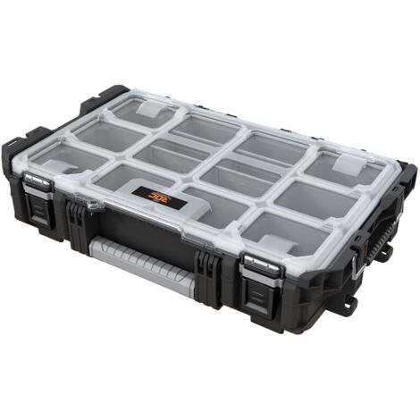 Keter 257190 Pro Gear Clear Organiser Tool Box KET257190N