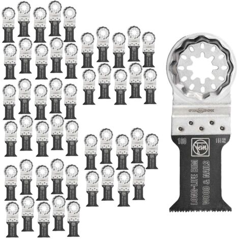 X50 Fein Starlock Multi Tool E-Cut Long Life Plunge Blade 50 x 35mm ...