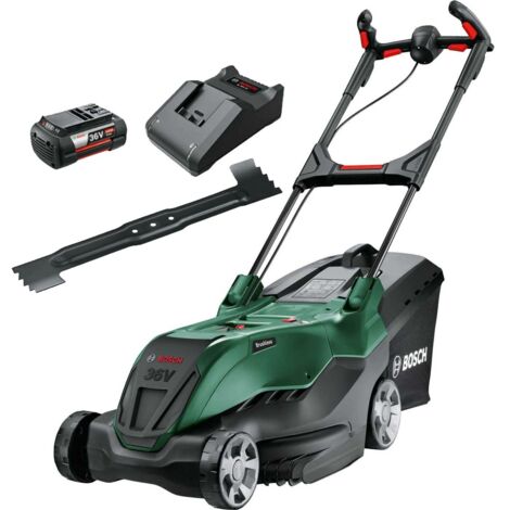 Bosch Advanced Rotak 36v-40-650 36v Cordless Lawnmower 42cm 1x 4.0ah ...