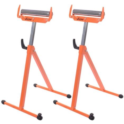 Vaunt Adjustable Roller Stand Twinpack Heavy Duty Mitre Saw Material ...