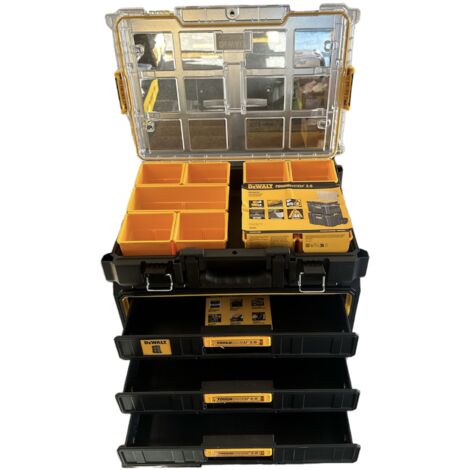 Dewalt DWST08330-1 Toughsystem 2 Tool Box 3 X Drawer Toolbox + DS100 ...