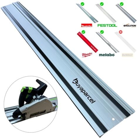 2x 1.5m Guide Rail for Festool Makita Milwaukee Plunge Saws + Pair ...