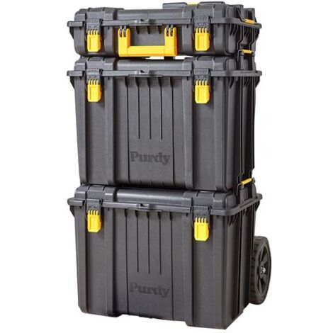 Purdy 14S250100 Painters Decorators Storage Box On Wheels Paint Rollers ...
