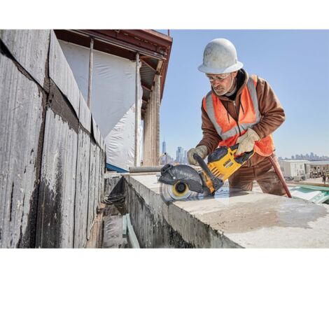 Dewalt DCS691T2 54v XR Flexvolt Cut Off Saw 230mm Disc Cutter Wireless ...