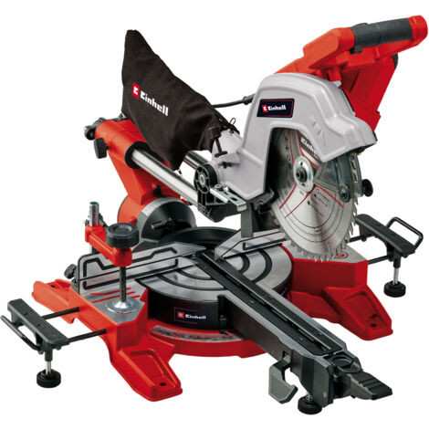 Einhell Sliding Mitre Saw 254mm Double Bevel TE-SM Dual Sided 240v ...
