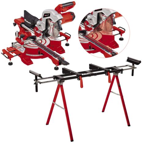 Einhell TC-SM 216 Sliding Crosscut Mitre Saw 216mm Laser Line 240v ...