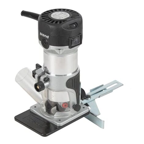 Trend T1ETS Trim Router with Extended Trim Base 1/4 Inch Collet 710W 240V