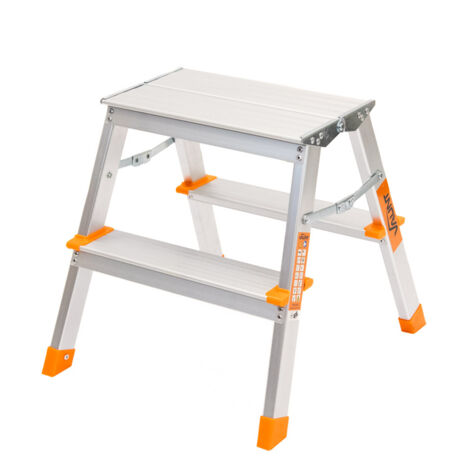 Vaunt 2 Tread Step Stool Mini Step Ladder Lightweight Step Up Platform ...