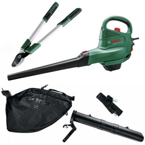 Bosch Tidy 3 In 1 Electric Leaf Blower Vacuum Shredder + Long Handled ...
