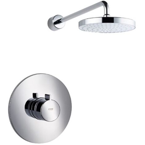 Mira Showers Moto Mixer Shower Built In Shower Recessed + Fixed Head ...