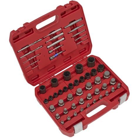 Sealey AK8156 Master Nut, Bolt & Screw Extractor Set 56pc