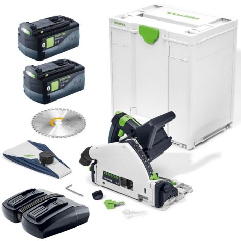Festool TSC 55 KEBI-Plus/XL 36V 2x 18v Cordless Circular Plunge Saw ...