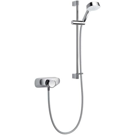 Mira Showers Form Mixer Shower Exposed Valve + Riser Rail 110mm 133 143 ...