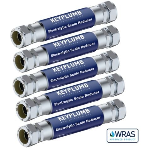 5x Keyplumb Inline Electrolytic Scale Reducer Inhibitor 15mm ...
