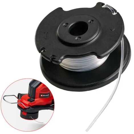 Einhell Grass Strimmer Spool 5m Line Trimmer Metal Bump Head GE-CT 18/ ...