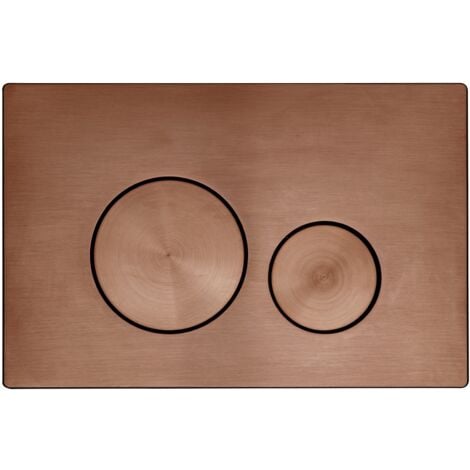 Roper Rhodes Rondo TR9049 Dual Flush Plate Button Brushed Bronze Finish ...