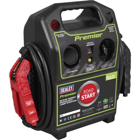 Sealey PRS5000 12/24V Premier RoadStart Jump Starter 5000A