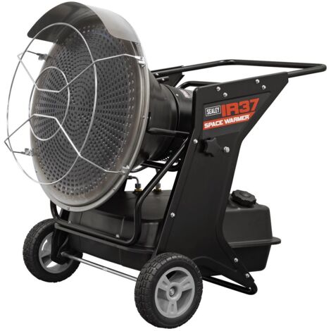 Sealey IR37 Space Warmer Infrared Kerosene/Diesel Heater with Wheels ...